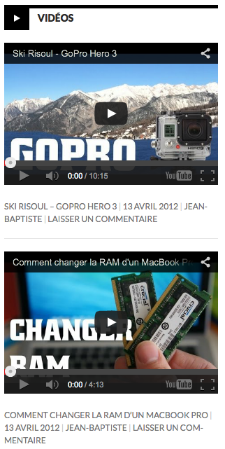 Nouvelle version du site - TheiCollection