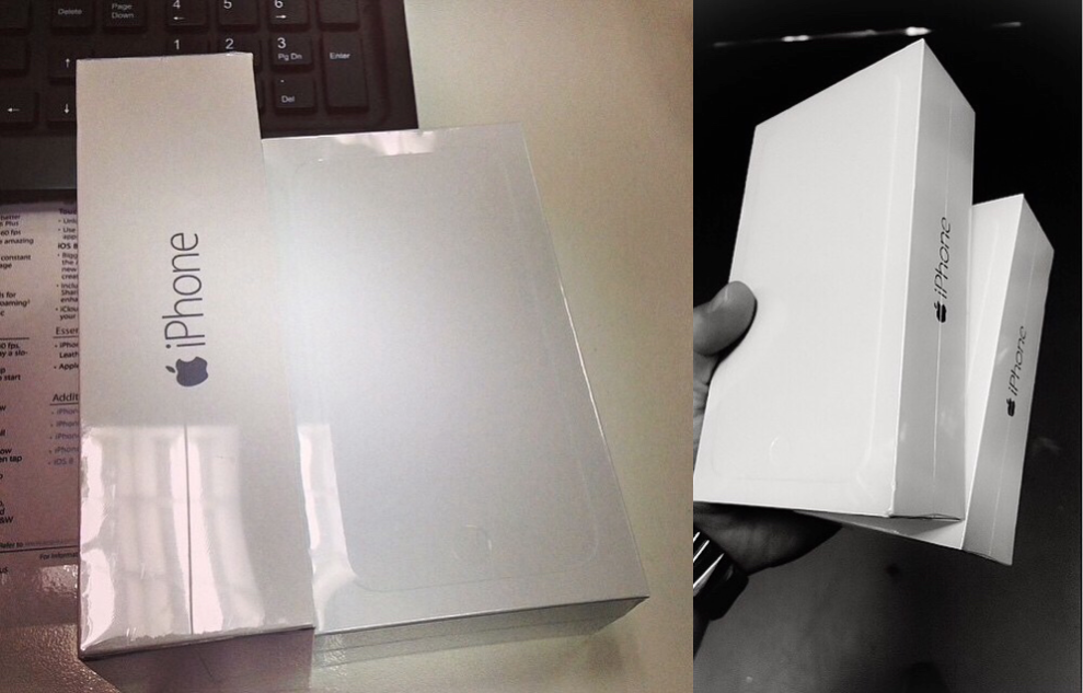 La boîte de l'iPhone 6 dans la nature - TheiCollection